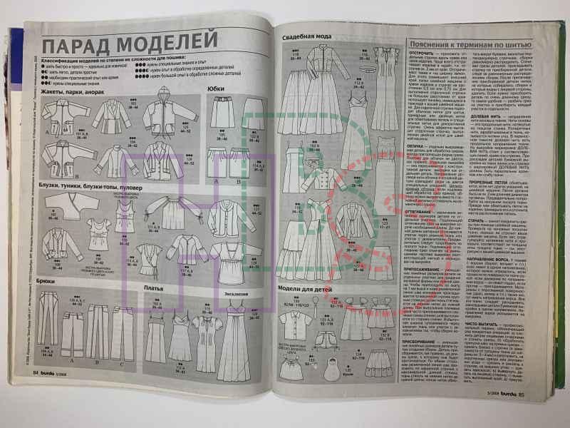 Купить журнал Бурда Burda 3 2008 B-2-005491