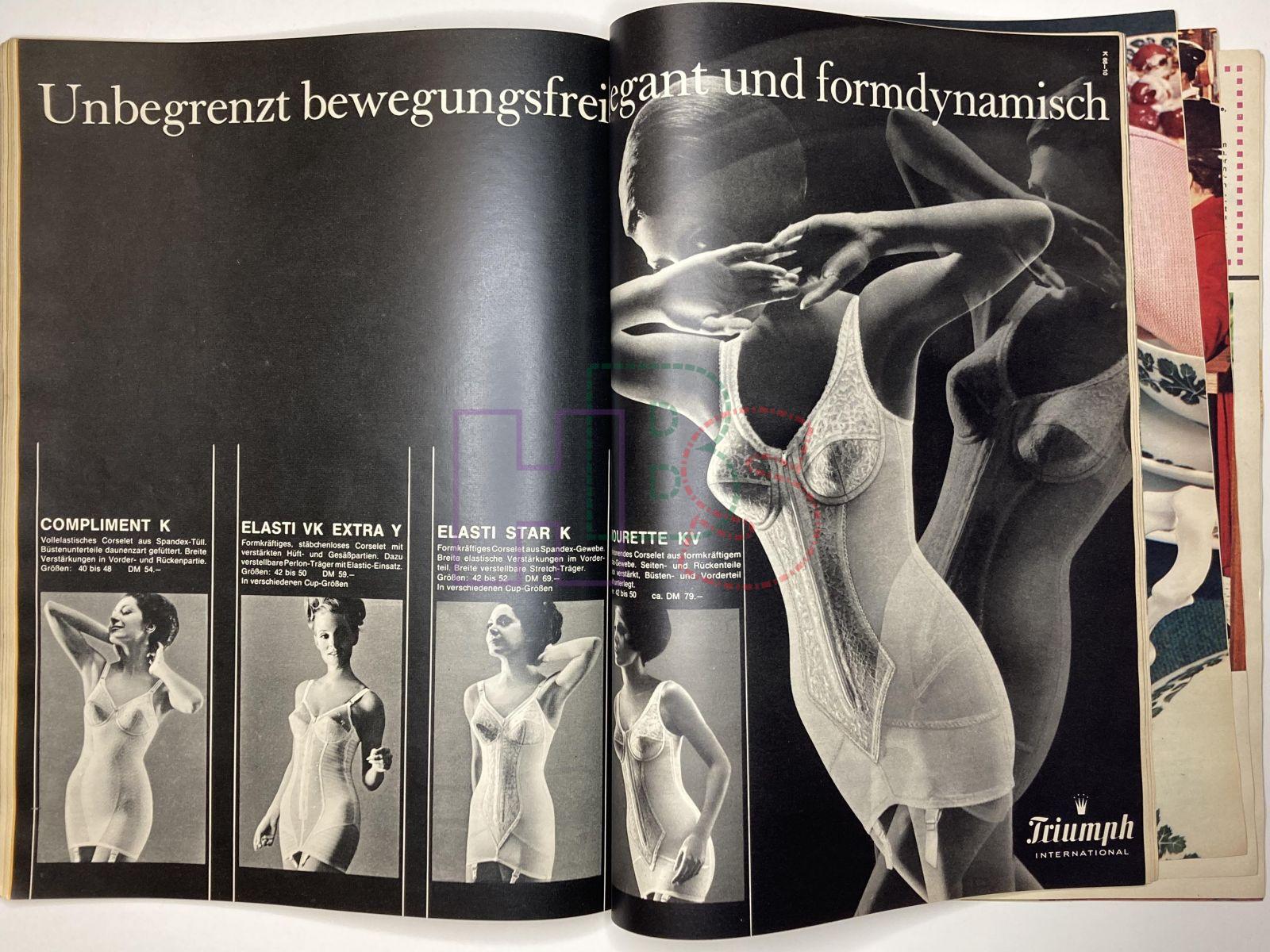 Коллекционный журнал Burda 3 1966. Он-лайн просмотр.